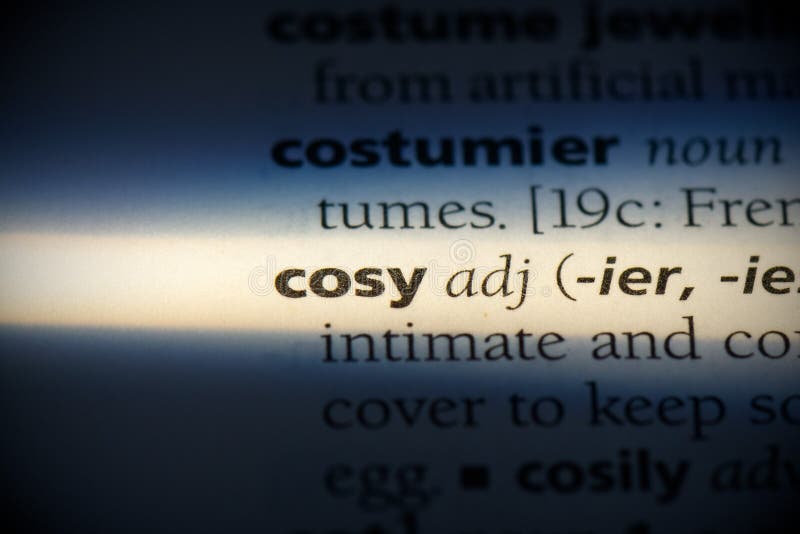 Cosy stock image. Image of reference, highlighted, dictionary - 161578155