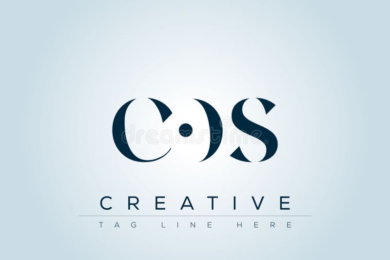 Cos Letter Design Stock Illustrations – 72 Cos Letter Design Stock ...