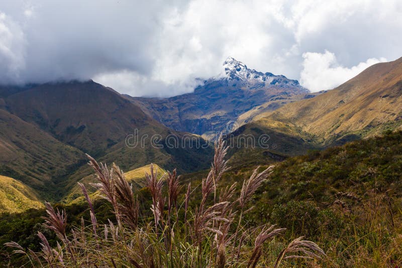 Cotacachi Volcano stock image. Image of reserve, mountain - 108328975