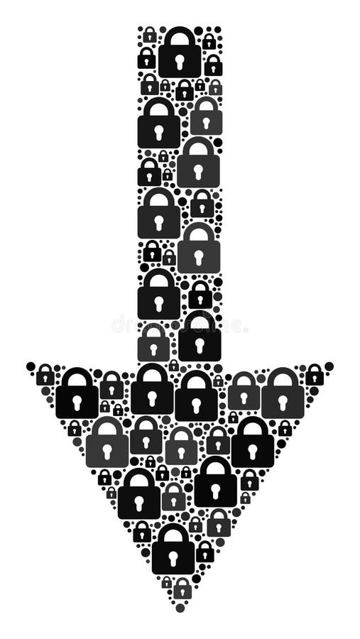Cotejo De Bloqueos Para El Icono De Flecha Abajo Ilustración del Vector ... Cotejo De Bloqueos Para El Icono De Flecha Abajo Ilustración del Vector ...