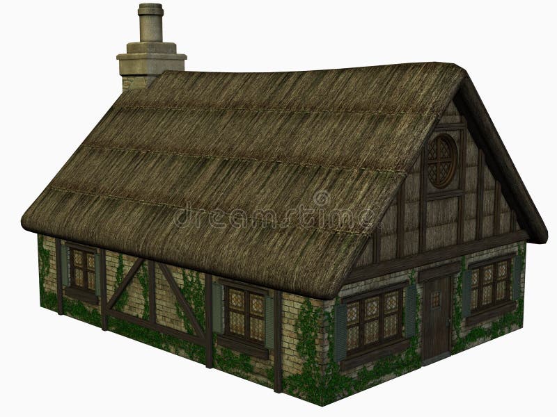 Cottage Medieval Stock Illustrations – 2,494 Cottage Medieval Stock ...