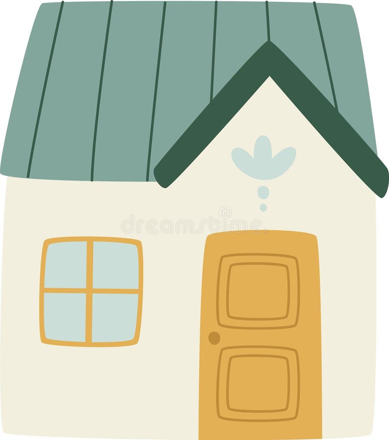 Cottage Cartoon Home stock vector. Illustration of property - 328247846