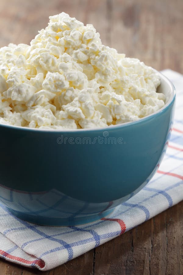 Cottage cheese closeup stock photo. Image of cheesecloth - 33969486