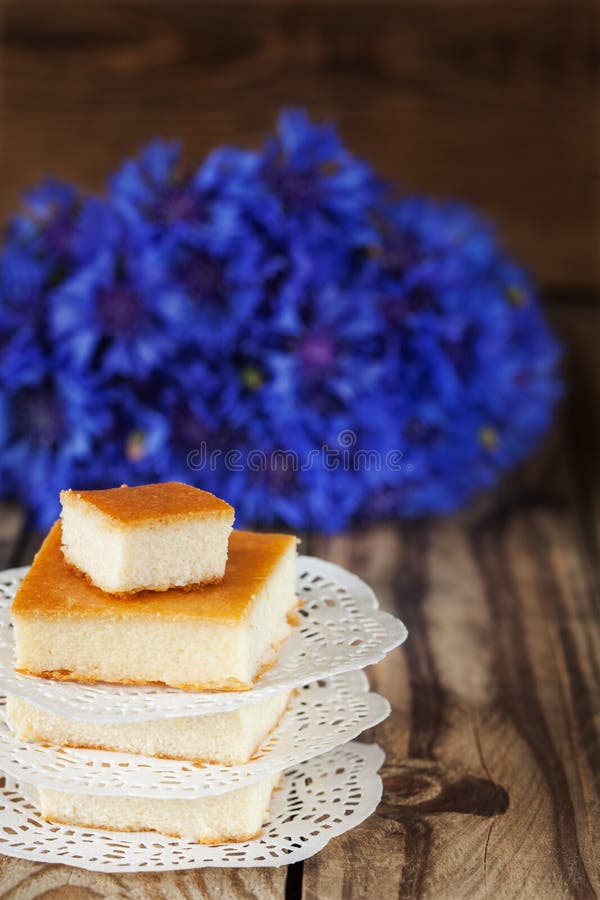 Cottage Cheese Baked Pudding, Stock Photo - Image of delicious, dessert ...