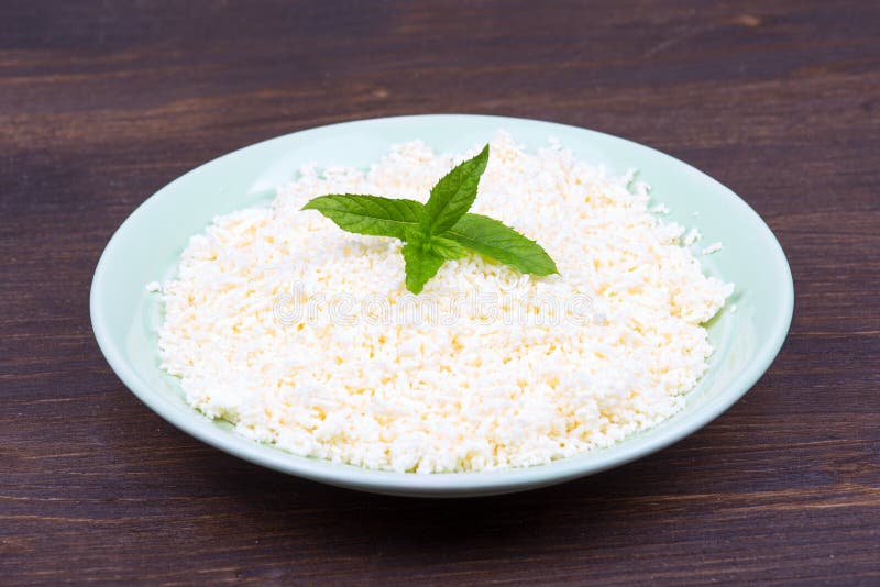 Cottage cheese. Curd stock image. Image of meal, nature - 32262087