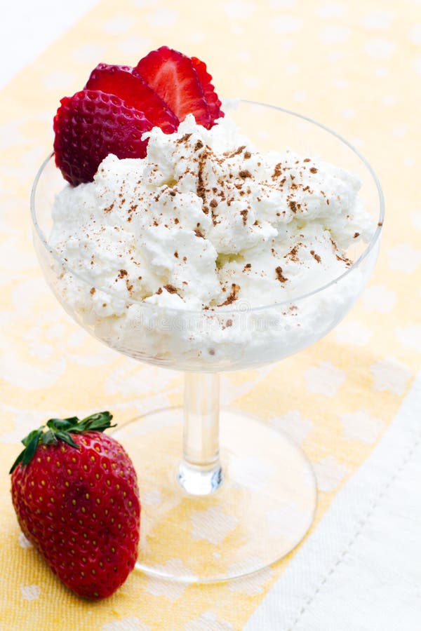 Cottage cheese dessert stock photo. Image of tasty, food - 25260840