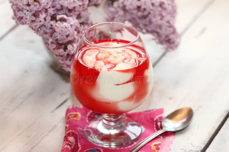 Cottage cheese dessert stock image. Image of cottage - 55139245