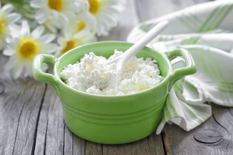 Cottage cheese stock image. Image of fresh, diet, lunch - 32414431
