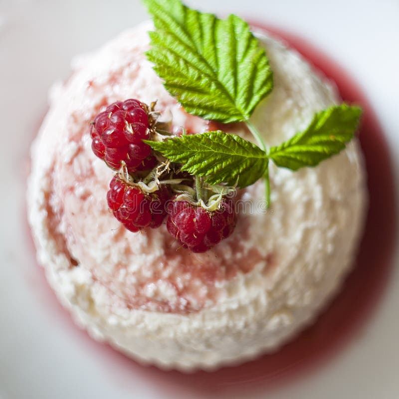 Cottage cheese stock image. Image of syrup, nutrition - 71747081