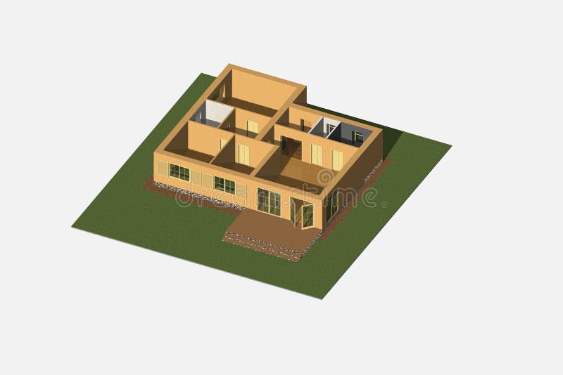 Roofless Architecture Model Stock Illustrations – 153 Roofless ...