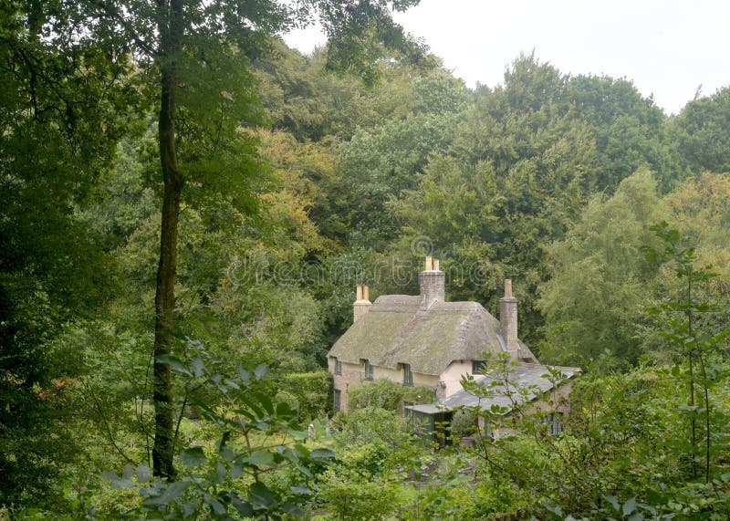 Thomas Hardy Cottage Near Higher Bockhampton in Dorset Stock Photo ...