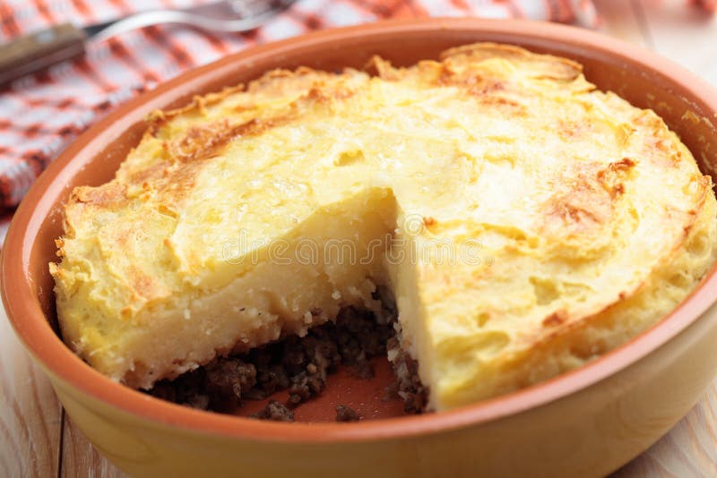 Cottage pie stock photo. Image of meal, potato, copy - 58673668