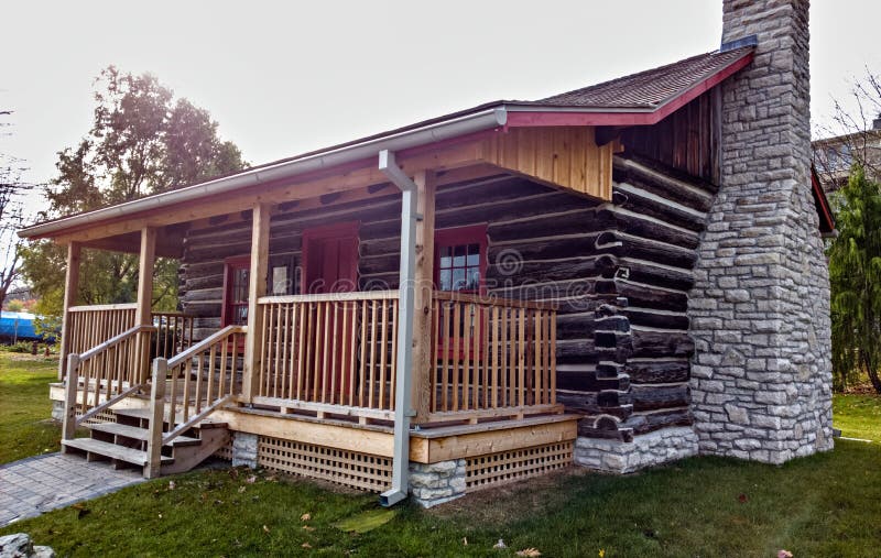 Cottage stock image. Image of cottage, wall, boat, branches - 47487641