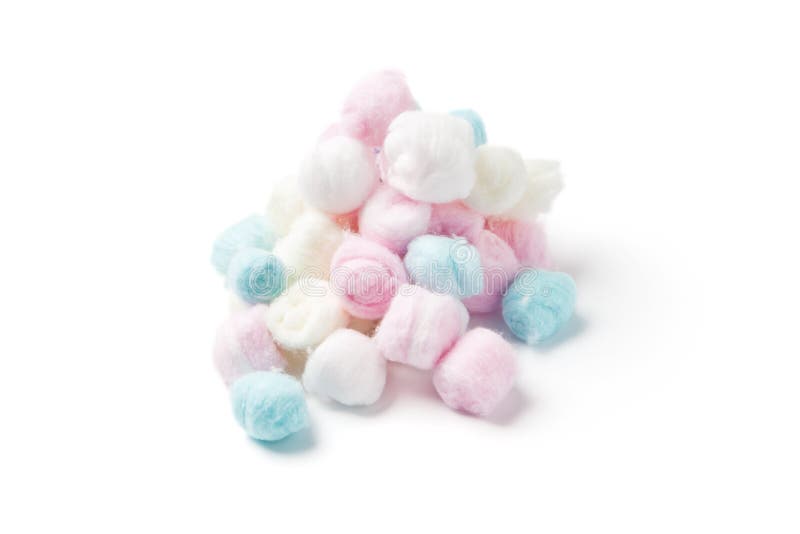 Cotton balls stock image. Image of material, hygienic - 18951649