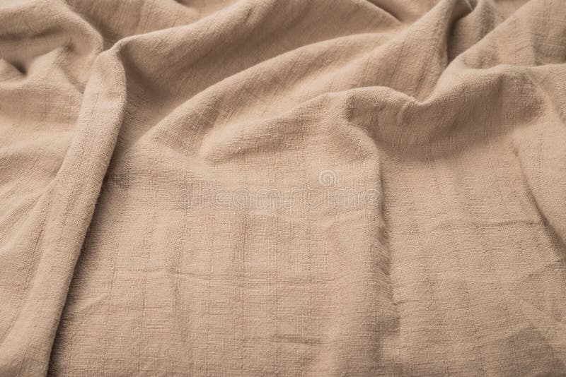 Cotton Beige Fabric Pattern Stock Image - Image of fabric, texture ...