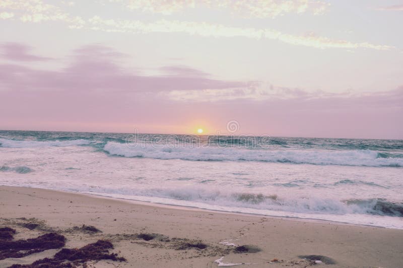 Cotton Candy Sunset editorial photo. Image of australia - 58007321