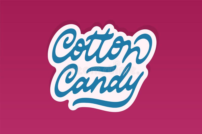 Cotton Candy Label Stock Illustrations – 462 Cotton Candy Label Stock ...