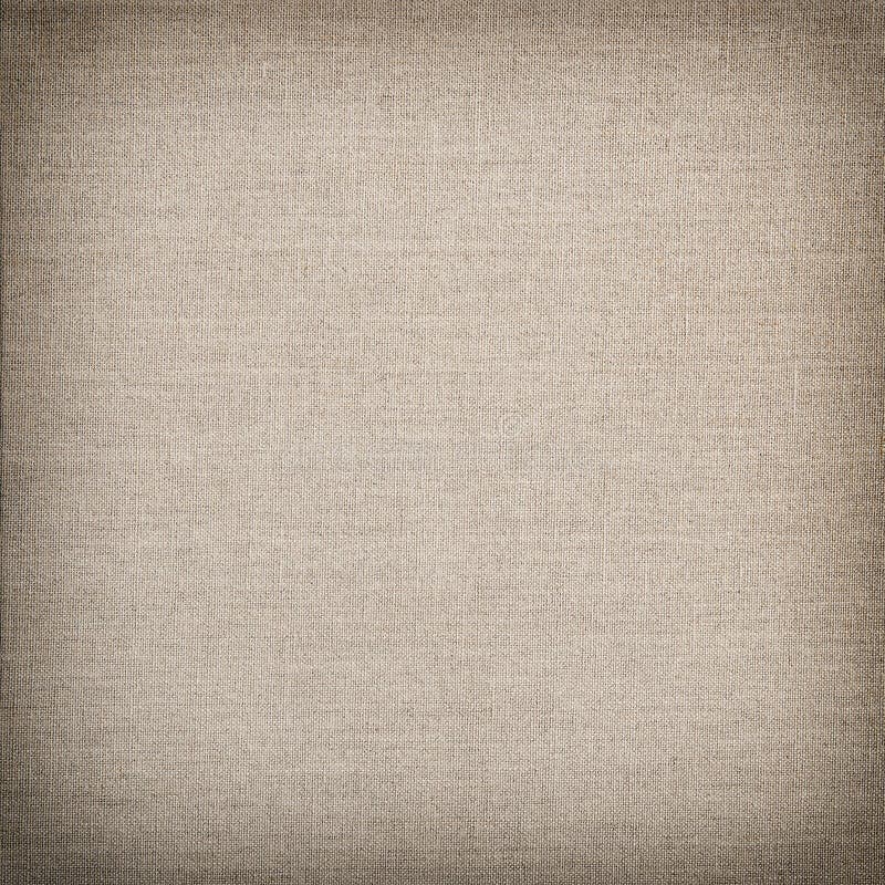 Cotton Canvas Background Textile Texture Vignette Stock Photo - Image ...