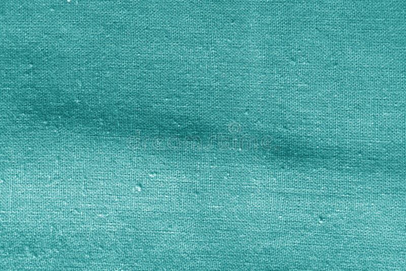 Cotton Cloth Texture in Cyan Color Stock Image - Image of background ...