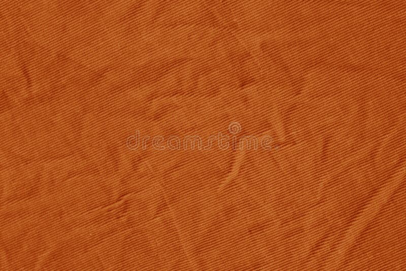 Cotton Cloth Texture in Orange Color Stock Photo - Image of canvas ...