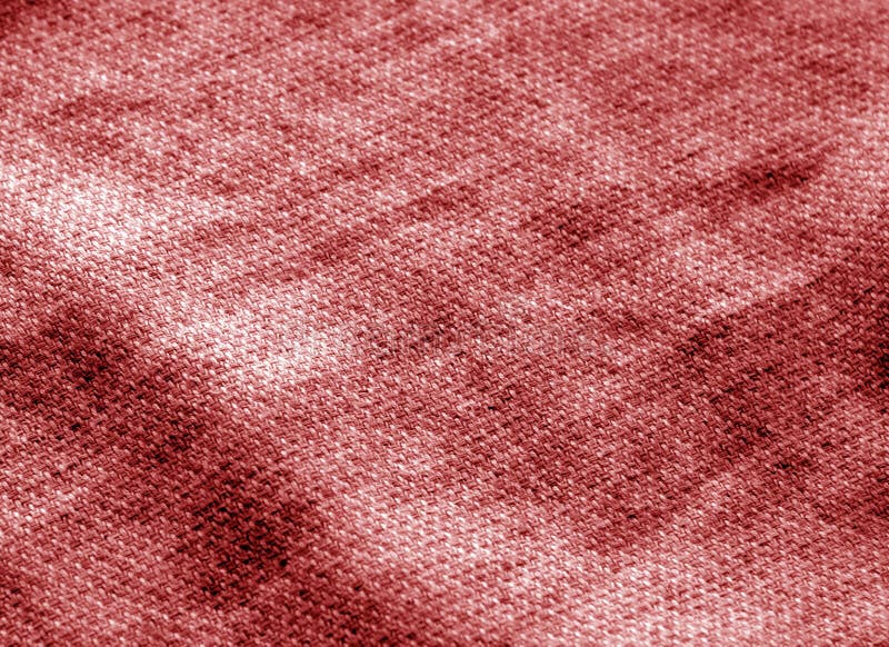Cotton Cloth Texture in Red Tone Stock Image - Image of material ...