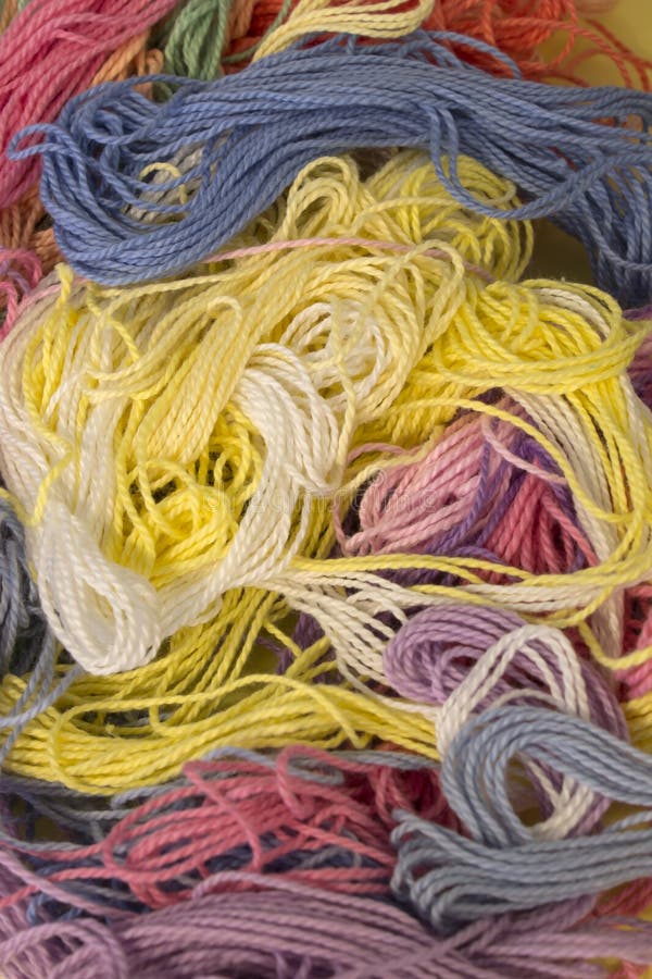 Cotton Embroidery Thread Background Stock Photo - Image of multicolored ...