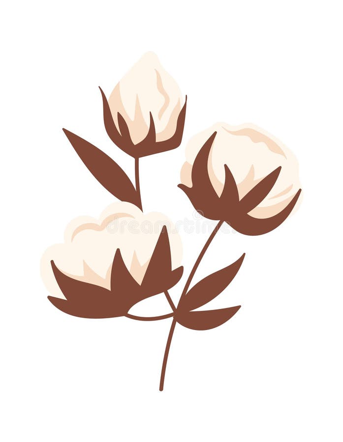 Flowers on Stem stock vector. Illustration of garden - 287515503