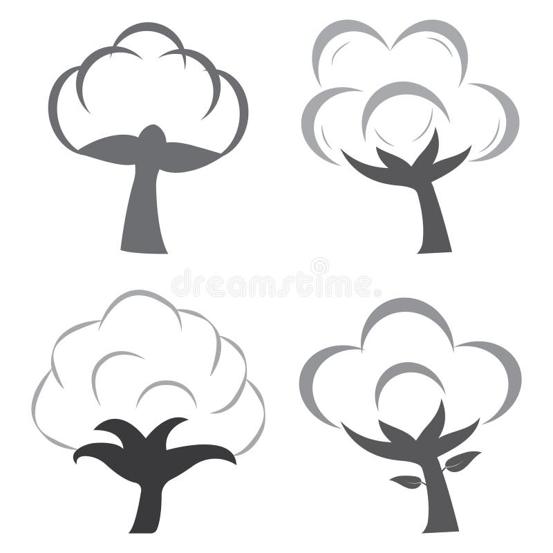 Cotton icon design stock vector. Illustration of industry - 328762932