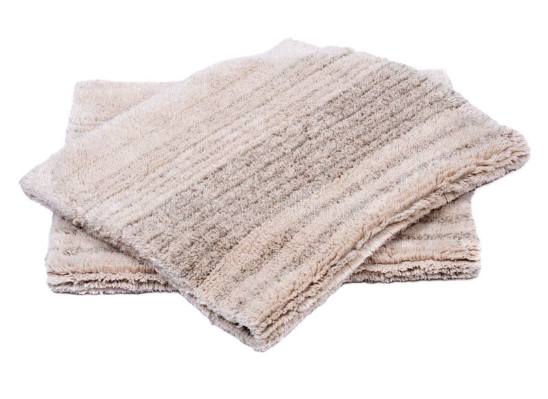 Cotton linen cut pile rug stock photo. Image of isolated - 79748340