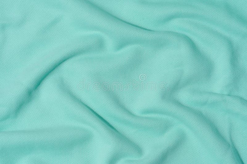 Cotton Mint-colored Fabric Texture for Making Clothes Stock Photo ...