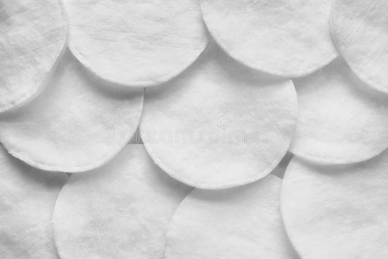 Cotton pads closeup stock photo. Image of textile, closeup - 241466744