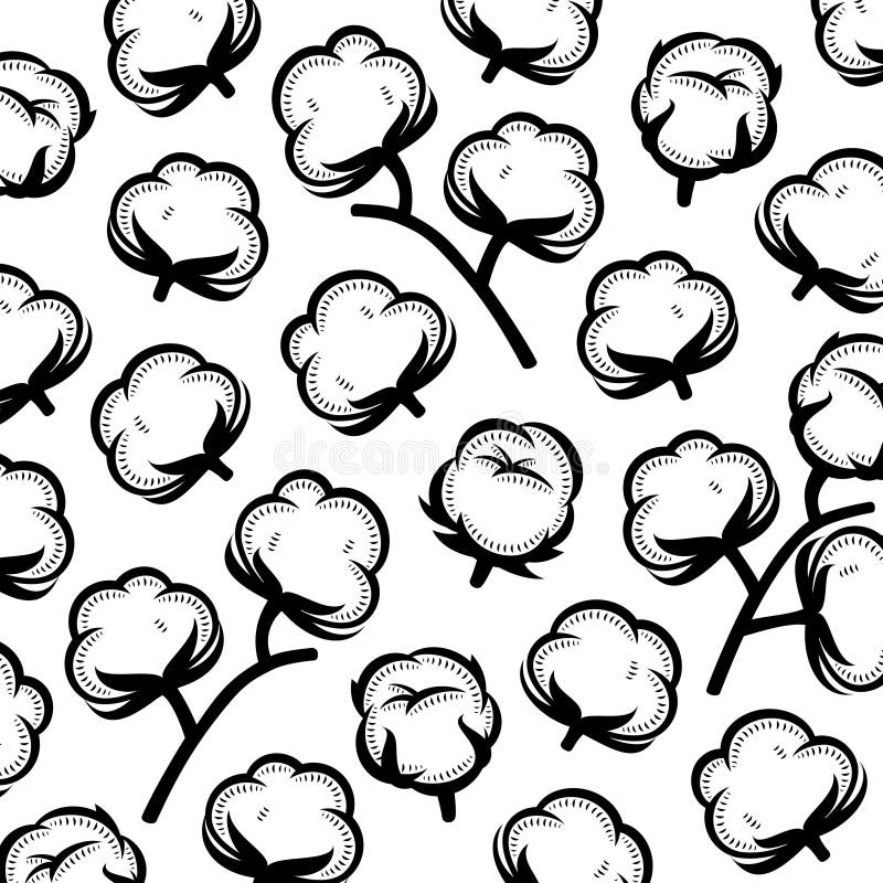 Cotton set. Vector stock vector. Illustration of label - 40836665