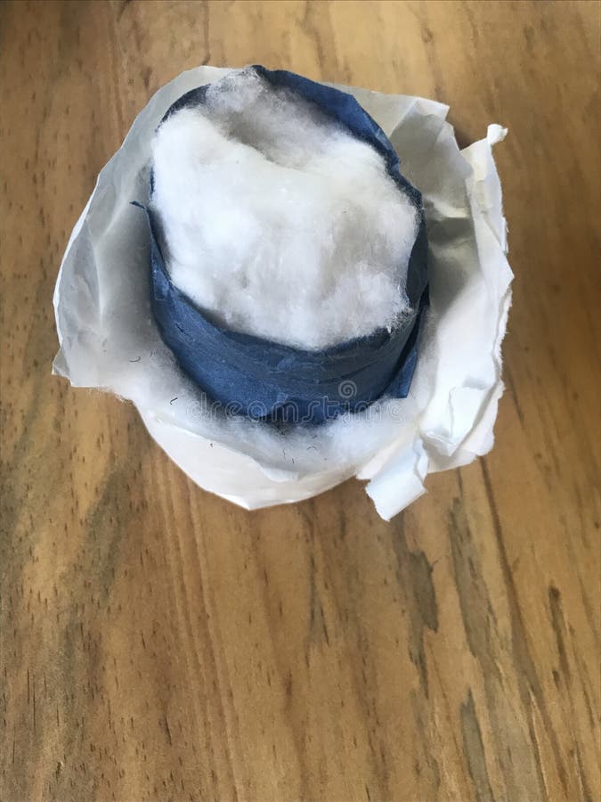 Cotton Roll at Spinning Factory Stock Photo - Image of production ...