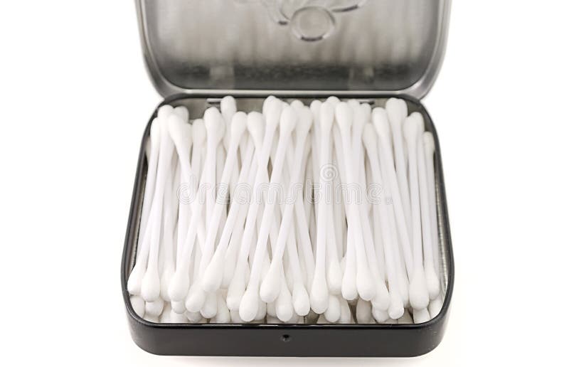 Cotton Sticks and Cotton Pads Stock Image - Image of earbud ...