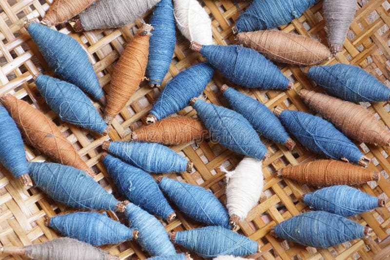 Cotton thread roll stock image. Image of manufacturing - 120918943