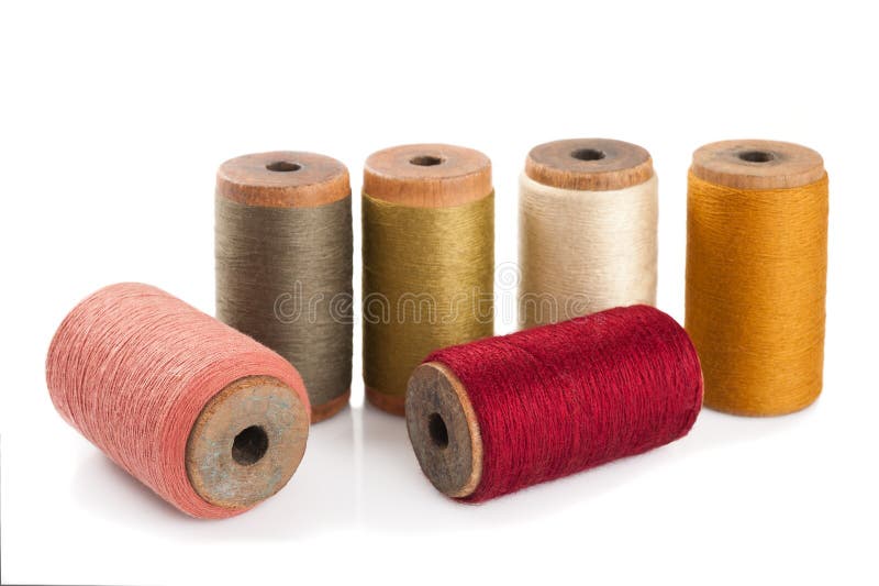 Cotton threads stock image. Image of texture, threads - 22978749