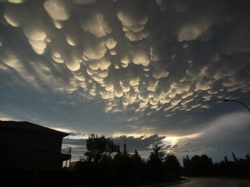 Cottonball clouds stock image. Image of balls, wild, windy - 50311653