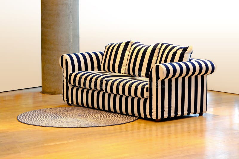 Couch stock image. Image of furniture, interior, pattern - 17917665