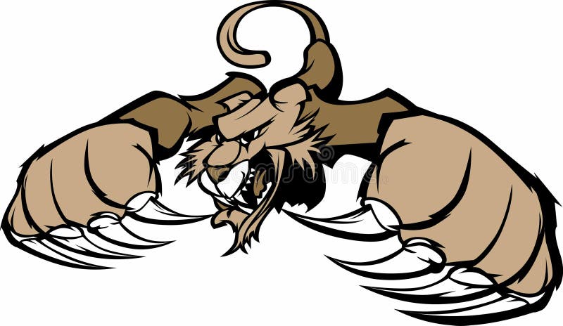 Cougar / Puma Mascot Logo stock vector. Illustration of head - 15217195