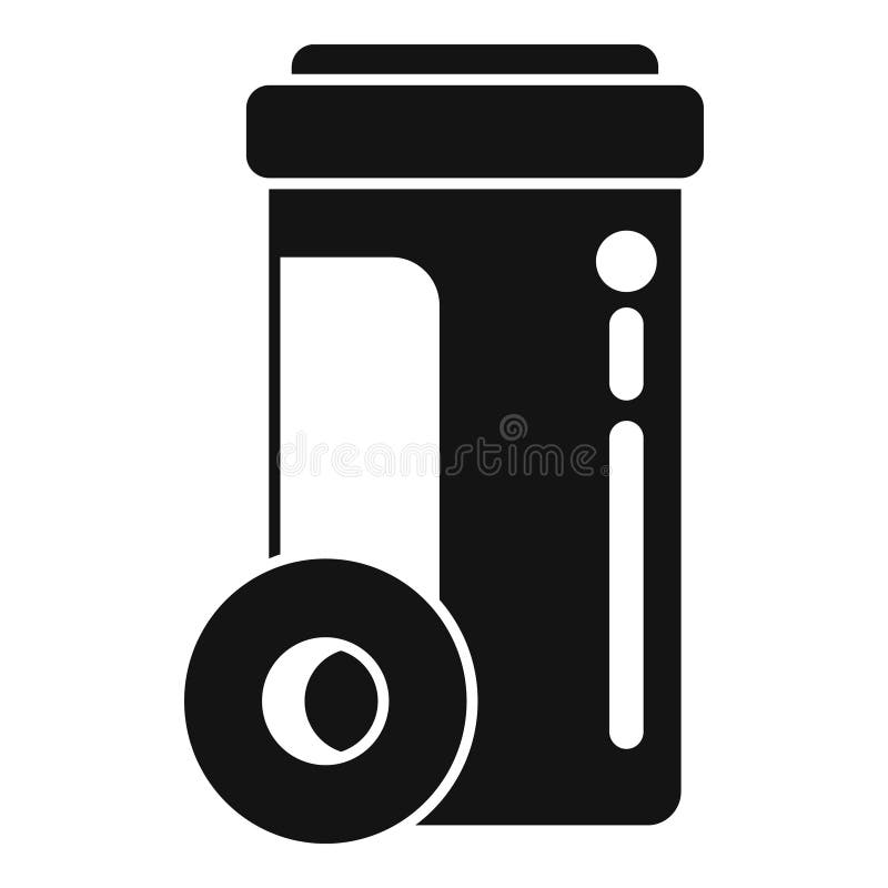 Cough Drops Icon Simple Vector. Sore Cold Stock Vector - Illustration ...