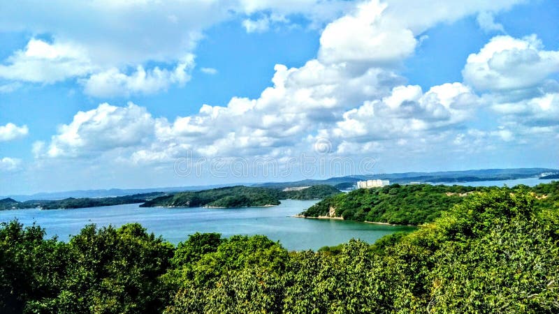 Could with Sky and Sea Beautiful Viwe Stock Image - Image of nature ...