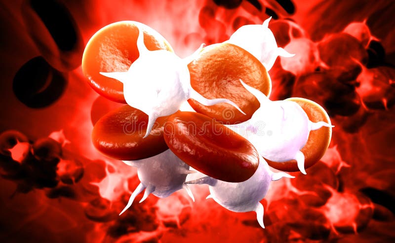 Globule rouge illustration stock. Illustration du perfusion - 1766704