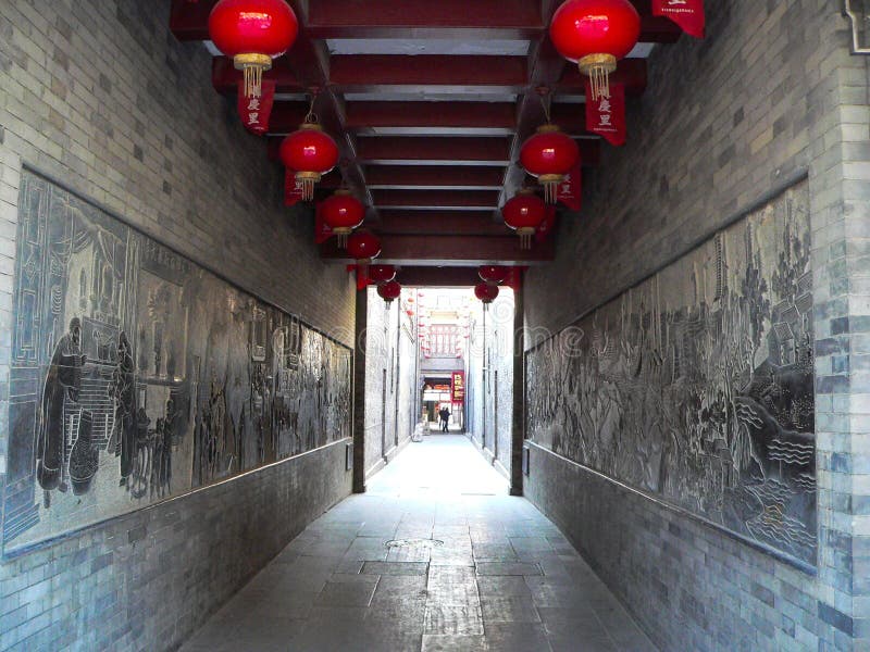 Couloir de temple du Japon photo stock. Image du construction - 12622308