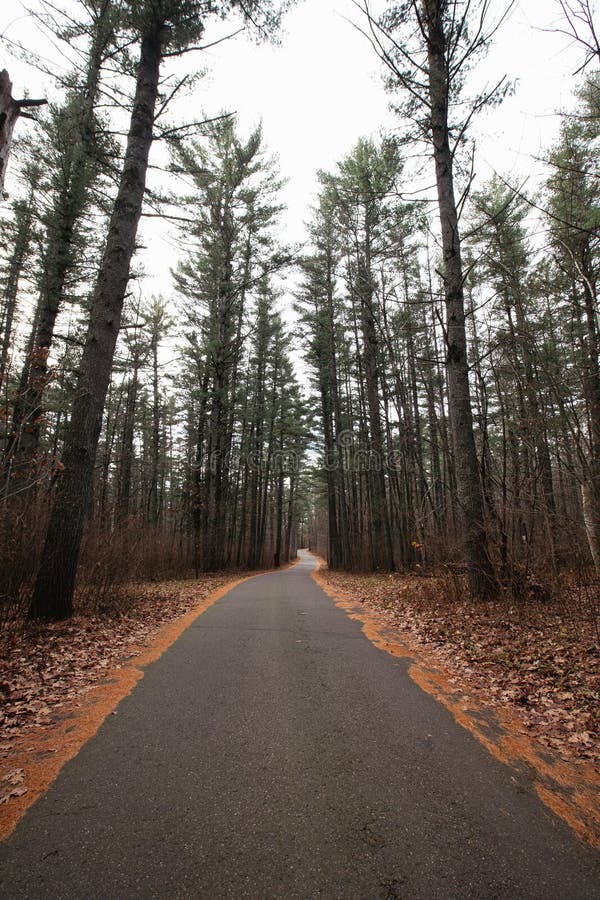 Council Grounds State Park, Merrill Wisconsin in November Stock Image ...