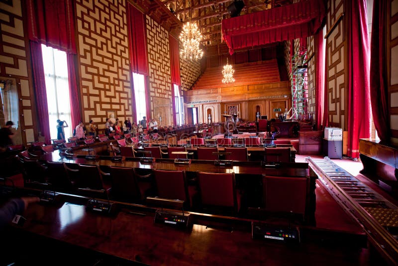 Council Hall of the Stockholm City Hall Editorial Photography - Image ...
