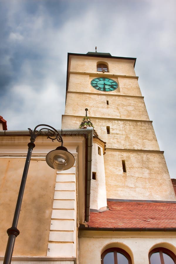 Council tower stock image. Image of landscape, sibiu - 11525329