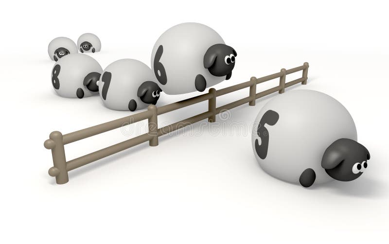 Numbered Sheep Stock Illustrations – 5 Numbered Sheep Stock ...