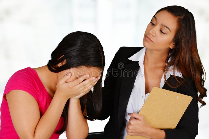 Counseling stock photo. Image of couch, crying, counselor - 7465752