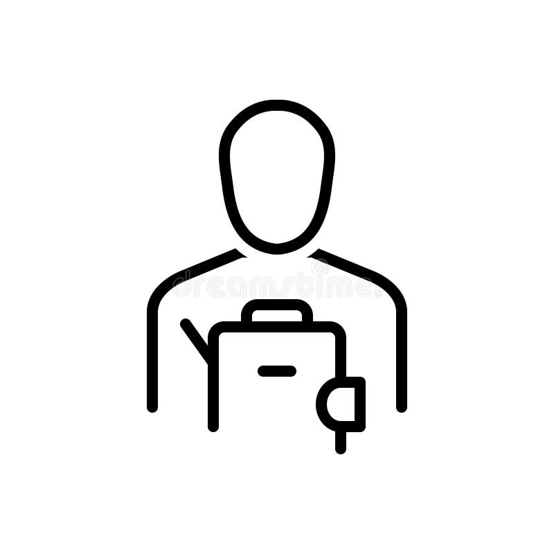 Solicitor Icon. Premium Style Design from Business Management Icon ...