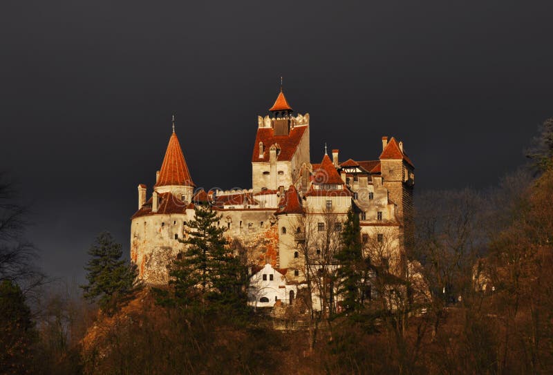 Count Dracula s Castle stock image. Image of kingdom - 17917221